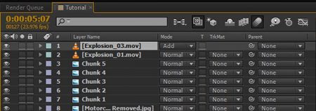 After Effects Tutorial - Motorcycle Explosion